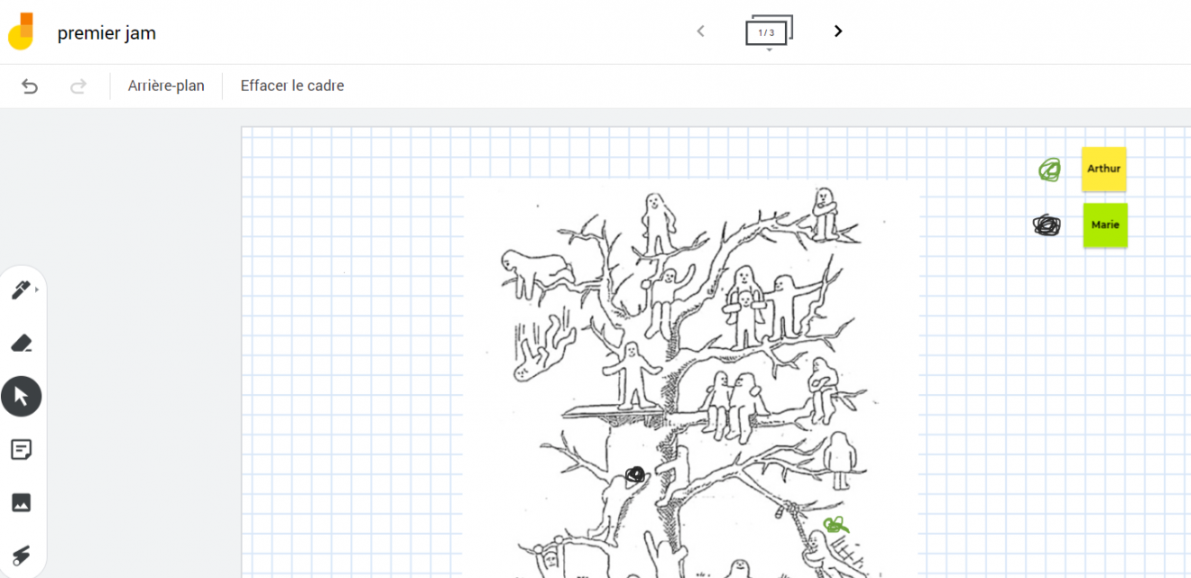 Jamboard : un outil simple utile en classe virtuelle ! – L'atelier du ...