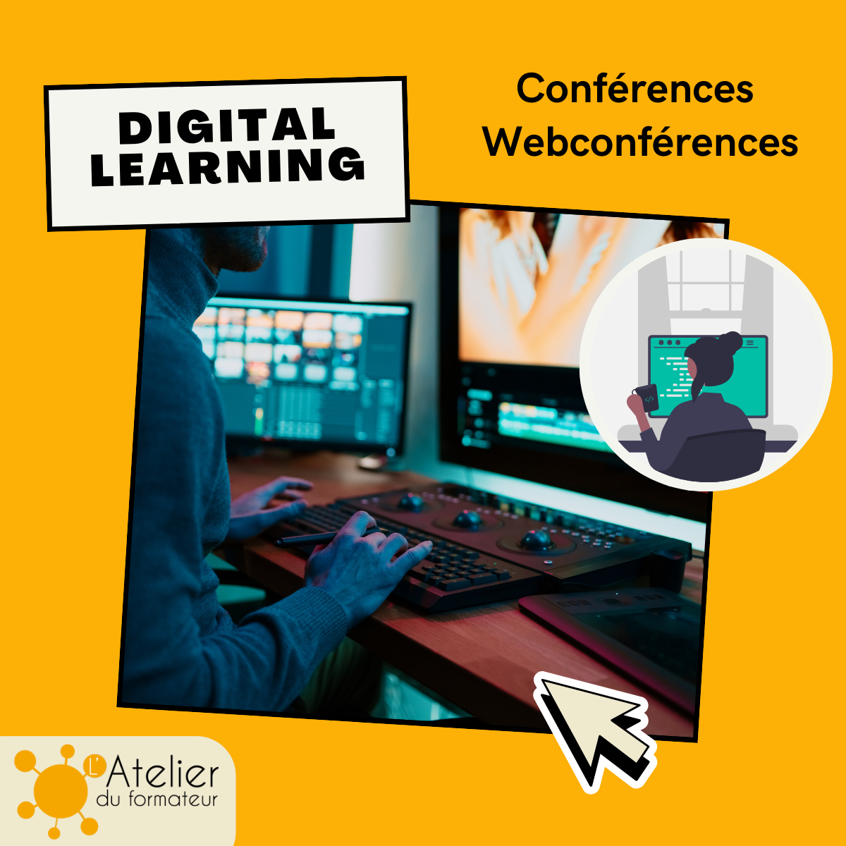 Agenda du Digital Learning Février 2023 – L'atelier du formateur