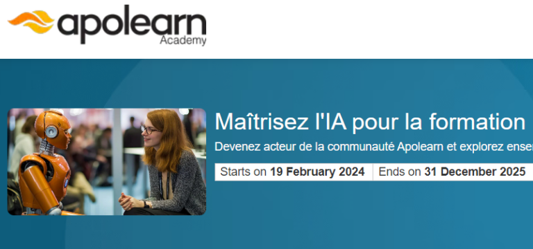 Se former à l’IA : 8 cours gratuits – L'atelier du formateur